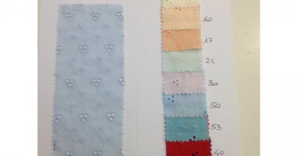 Sangallo in puro cotone...semplice, raffinato e moderno